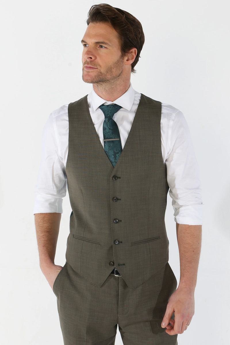 Kurt: Sage Green 3-Pc Suit – Suit Republic
